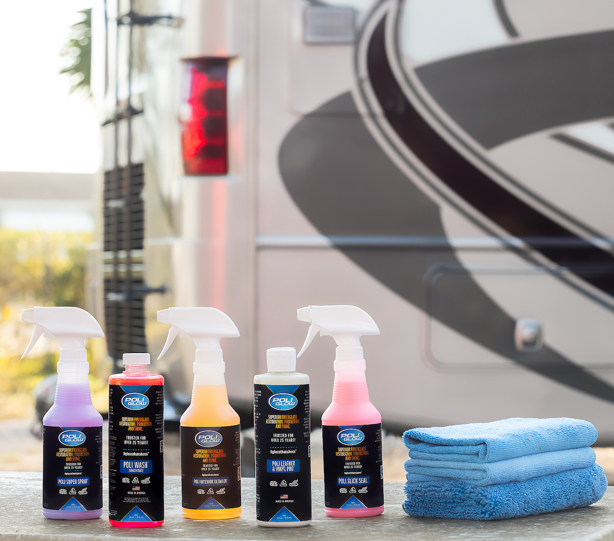 Poli Glow® | Restore, Detail & Protect Fiberglass to Factory Shine